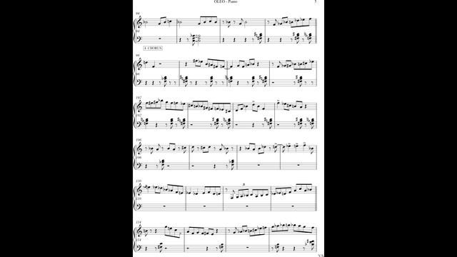 Oleo Live  Michel Petrucciani solo transcription by Cristiano Cancellario