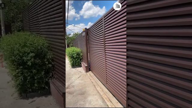 Отзыв на забор-жалюзи Модерн от завода Новый Дом