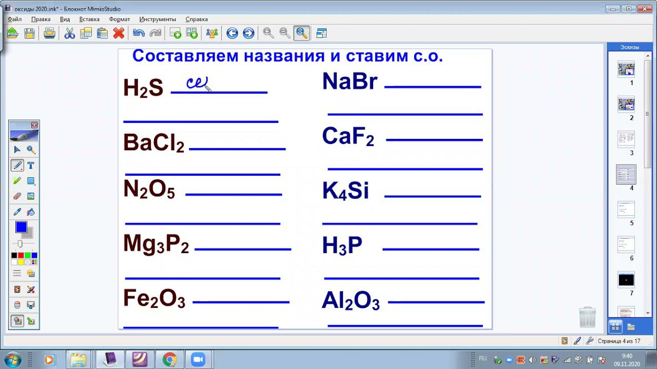 Оксиды
