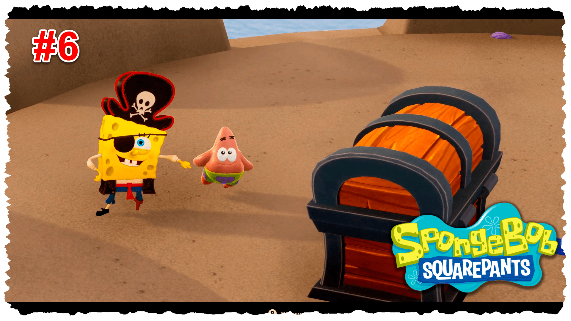 Губка Боб Космическая встряска #6 Сундук сокровищ