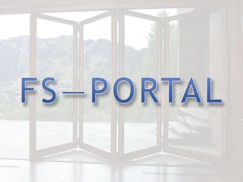Вариант изготовления раздвижных дверей FS-PORTAL