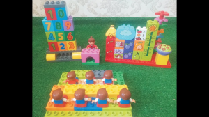 Лего школа. Учимся считать. Lego. Lego duplo.