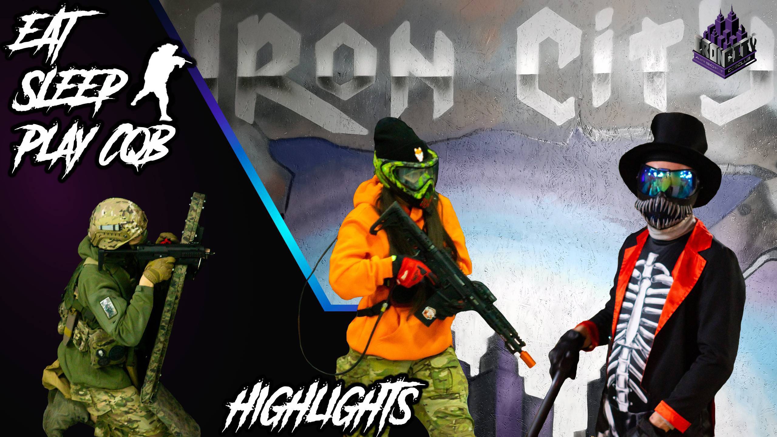 POV Summer in IRON CITY // #Shorts #gaming #airsoft #cqb #страйкбол 18.05.2024