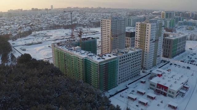 Динамика строительства ЖК Весна (март, 2021)
