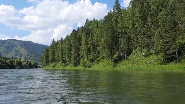 Сплав по реке Мана   Выезжий  лог - Усть  Мана  часть  1 .
