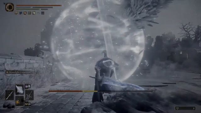 Elden Ring | Melee Frost Mage vs Flying Dragon Greyll | Dark moon ...