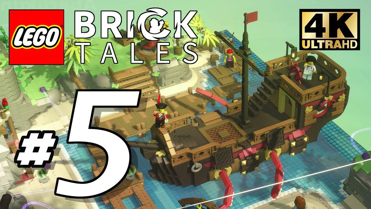 LEGO Bricktales -  Caribbean Stage - PS5 4K 60FPS Walkthrough Part 5 Playthrough