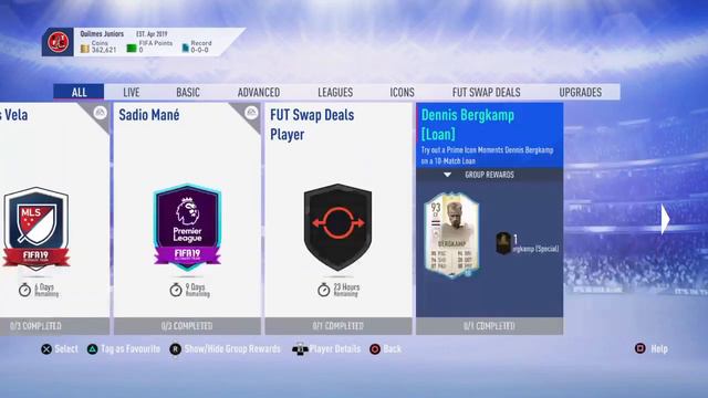 Fifa 19 Ultimate Team Is Back!!! Completing SBC's!!!! Giveaway ...