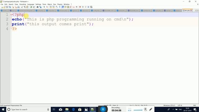 Run PHP without Browser | PHP run On CMD | PHP running – смотреть ...