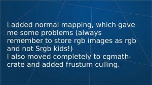 [Vulkan] Jakar-Engine Renaming, normalmapping, PBR-Enhancements and frustum culling