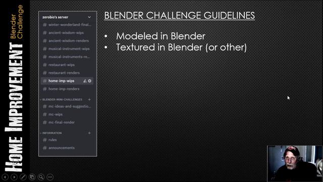 BLENDER CHALLENGE_ HOME IMPROVEMENT (PART 1)