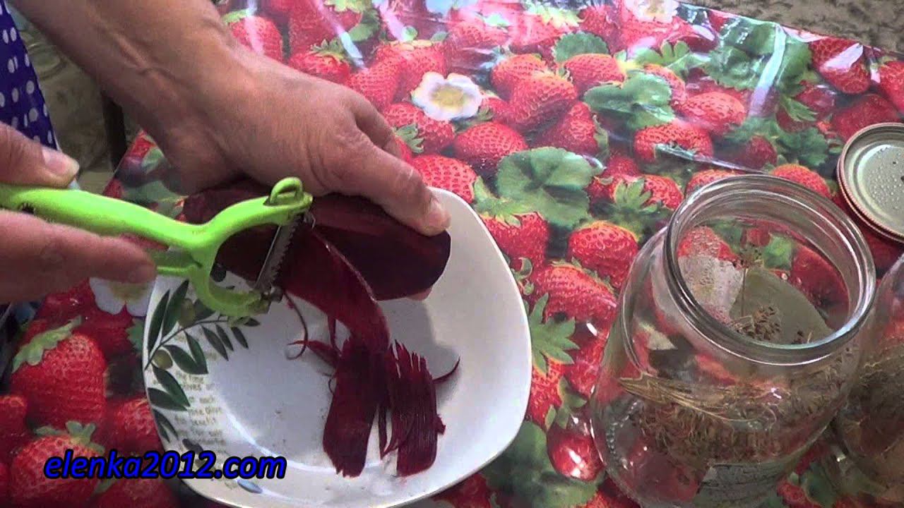 Помидоры со свеклой на зиму вкусные, сладкие