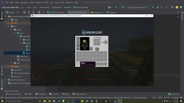 Custom Items - Minecraft Plugin Development Ep | 5 (2022) – смотреть ...