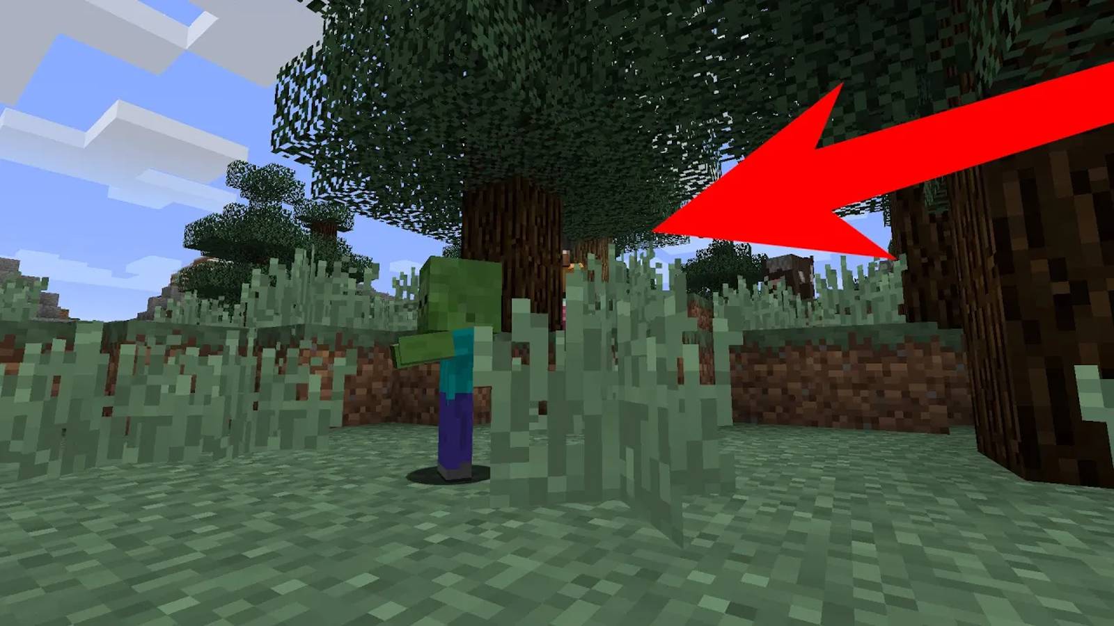 Маленький зомби. Майнкрафт