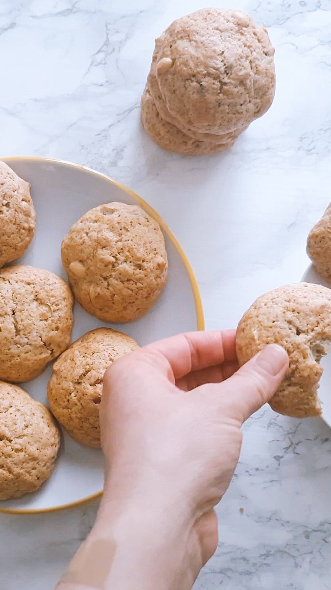 Банановое печенье с арахисом. Очень простой рецепт.