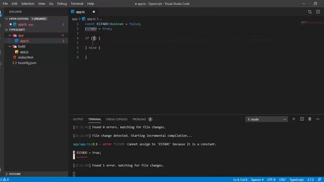 21 Typescript Const смотреть онлайн видео от Typescript для