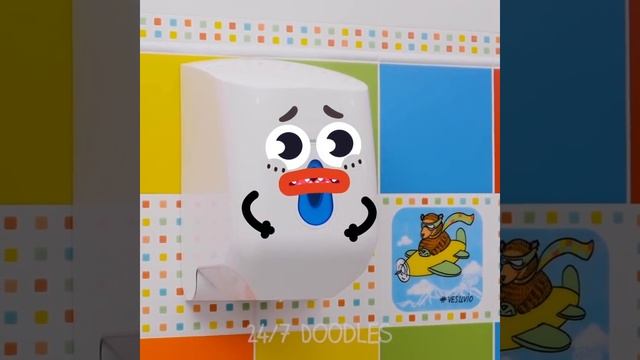 OMG | Exciting Adventures Of Little Doodles | Talkative Food Get Stuck ...