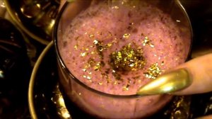 ASMR LONG GOLDEN NAILS SOUNDS GLASS WHISPER | АСМР ДЛИННЫЕ ЗОЛОТЫЕ НОГТИ ЗВУКИ СТЕКЛА ШЕПОТ
