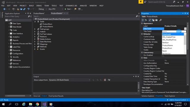 How To Create Model TablesBase EnumsExtended Data Types in D365 Finance ...