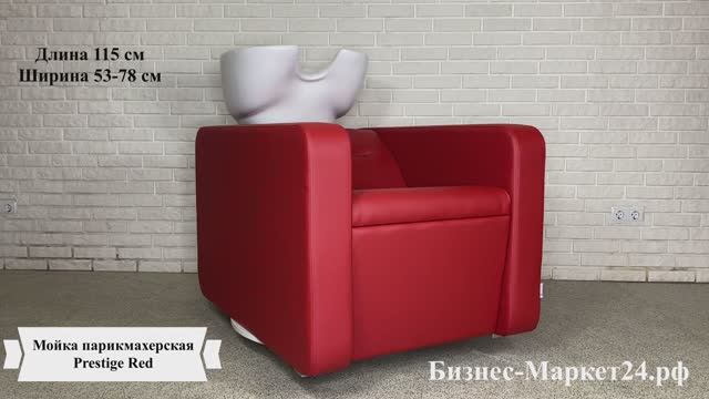 Мойка парикмахерская Престиж ред