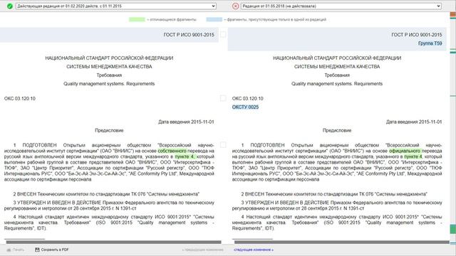 Урок 3: Работа с документом в ПСС Техэксперт