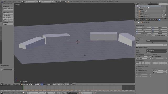 Movie Scene Creation in Blender 3D на русском языке 13 как создать разрушенную бетонную стену