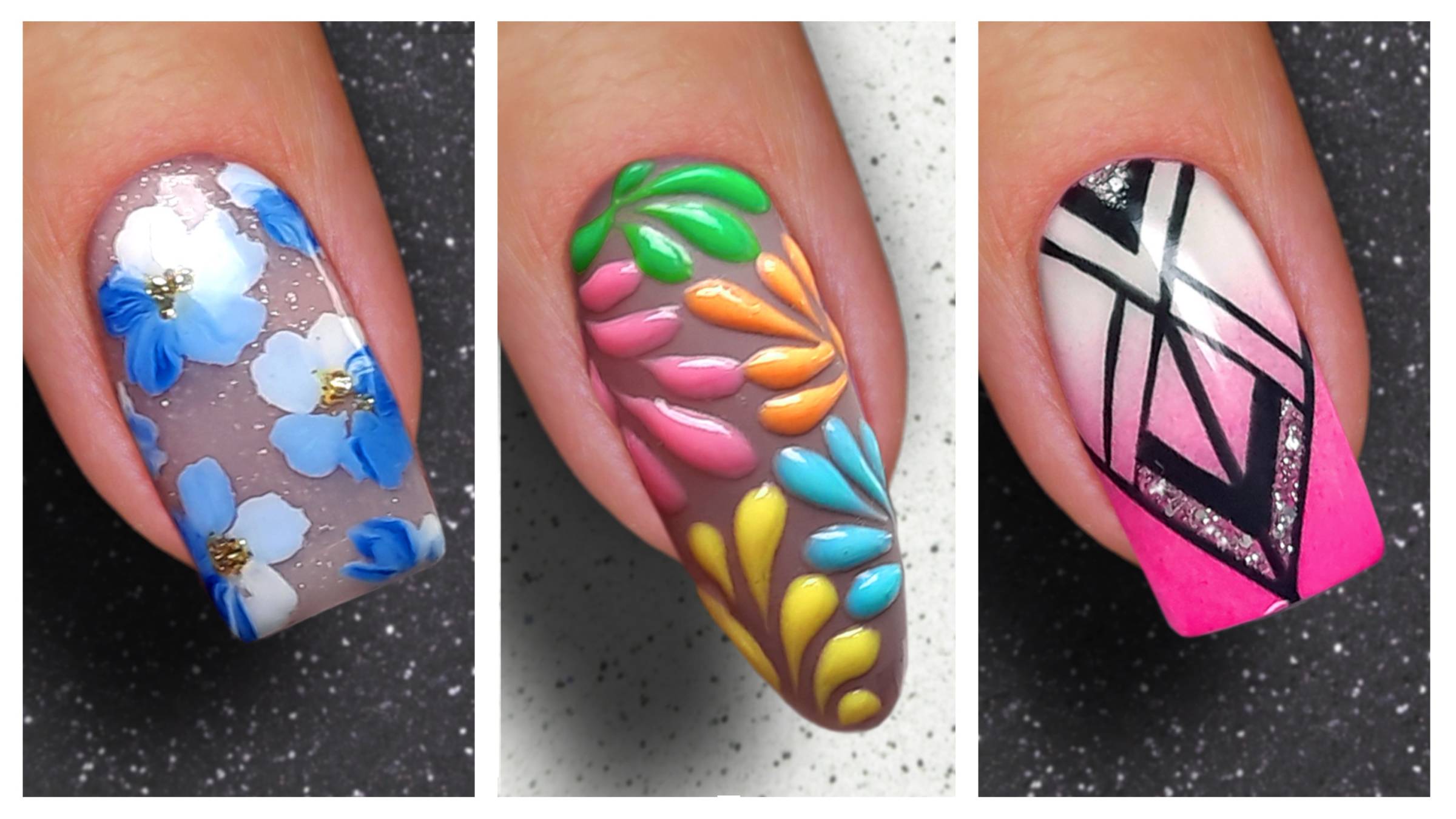 Летний Маникюр для Коротких и Длинных Ногтей 💅 #Маникюр 2024 💅 Nail Art 💅