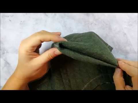 Сметывание трикотажного платья