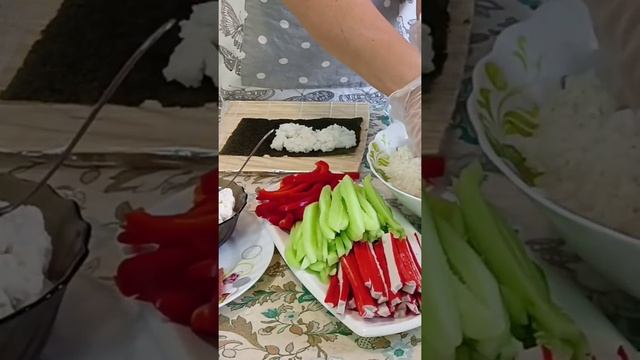 Домашние роллы.Рецепт на канале!???