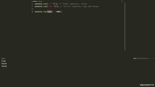 JavaScript Equality and Type Coercion: Understanding the Inner Workings | JS COURSE - Part 5 ...