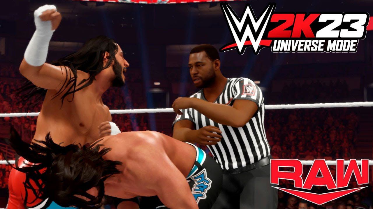 WWE 2K23 Universe mode - Monday Night RAW (На Русском) #2