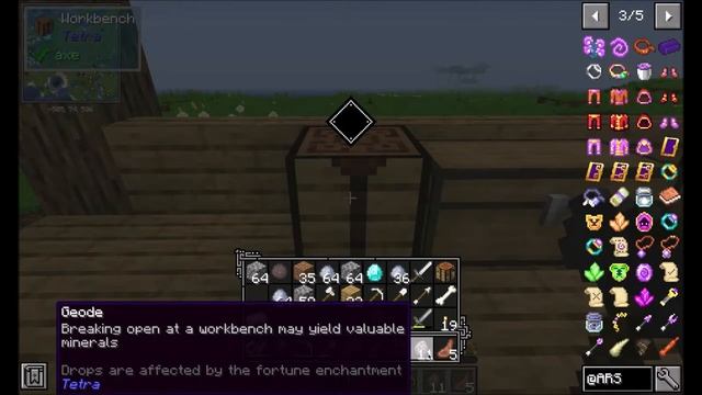 How to open Geode's - Tetra 1.16.5 Minecraft - смотреть видео онлайн от ...