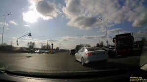 Авария на выезде из Казани