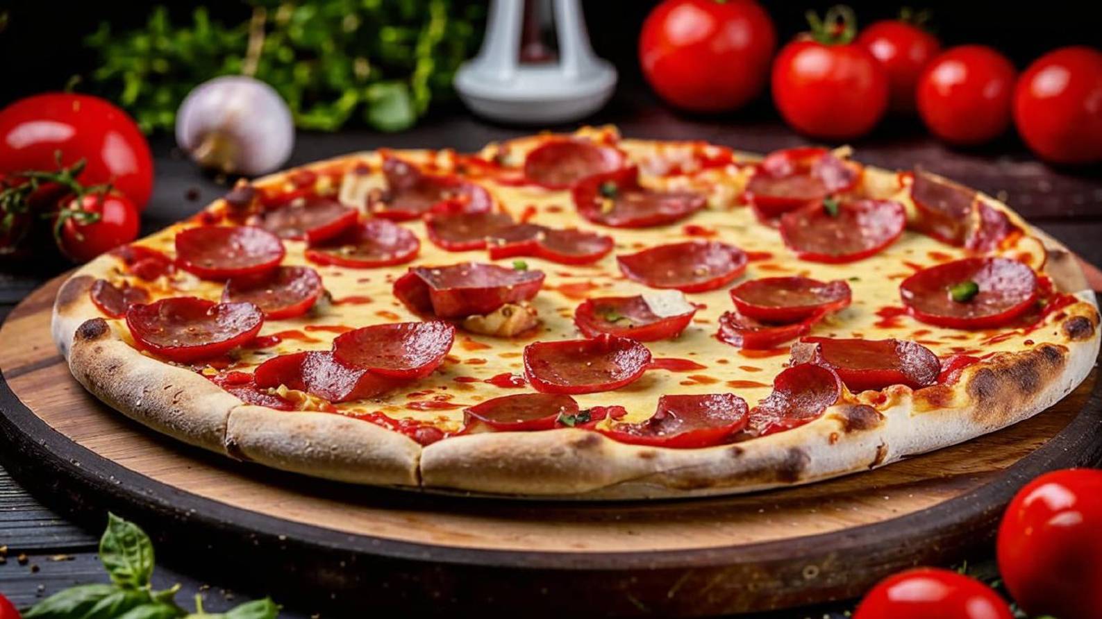 Two pizzas in one! Cook quickly! Две пиццы в одной!
