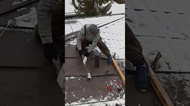 Врезка дефлектора