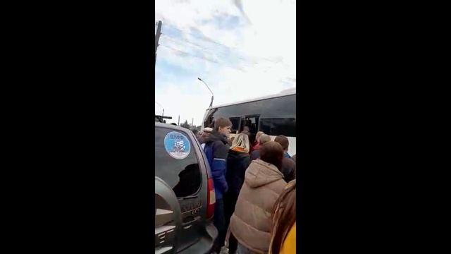 В Каменском районе началась отправка мобилизованных граждан