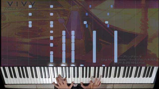 Sing My Pleasure - Vivy: Fluorite Eye's Song OP | Kairi Yagi (piano ...