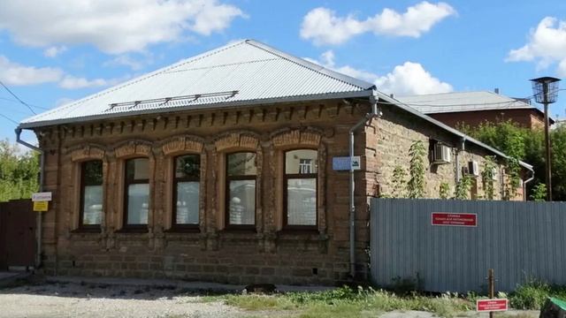 Одноэтажный каменный дом типографии Егорова