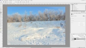 Как с помощью плагина Nik Collection проявить детализацию на снежной фотографии.