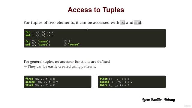 17 - Access to Tuples