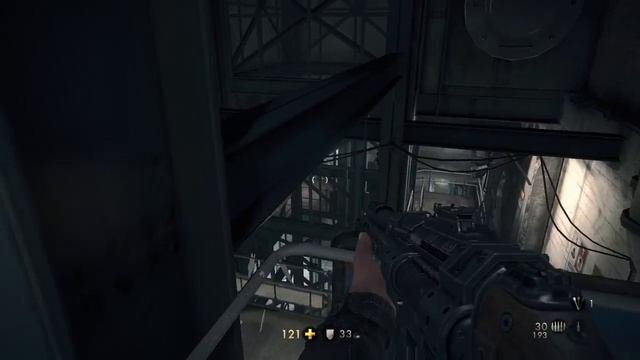 Видеопрохождение Wolfenstein: The New Order на PlayStation 4. Часть 2. (Снято в 2017 году)