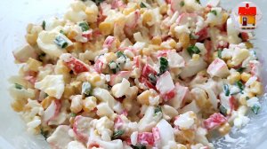 Салат с крабовыми палочками
