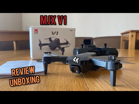 Unboxing MJX V1 4K - МЕЛКОТА для ДОМА!? | MJX vs SYMA