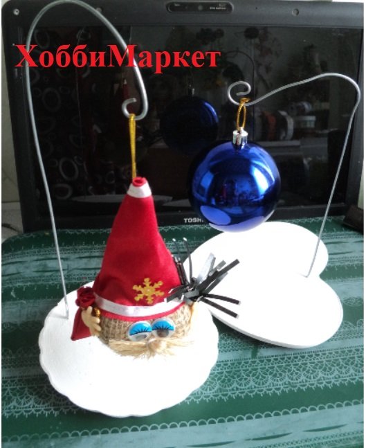 Подставка-подвеска для новогодних игрушек своими руками ХоббМаркет