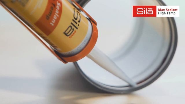 Чем герметизировать плиту, глушитель, бойлер Термостойкий герметик Sila PRO Max Sealant High Temp