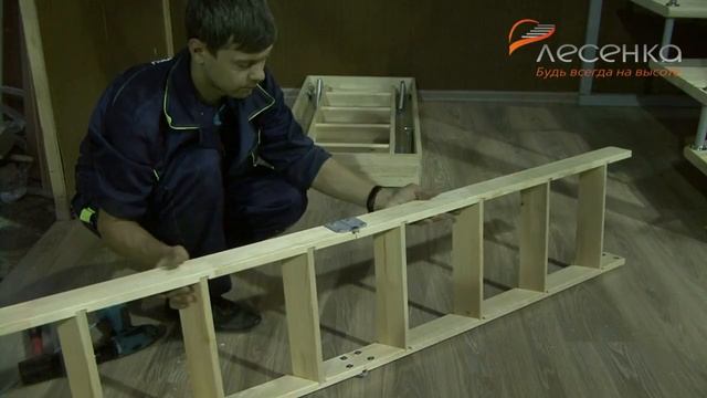 Чердачная лестница для дома ЧЛ-01, ЧЛ-02, ЧЛ-03, ЧЛ-04
