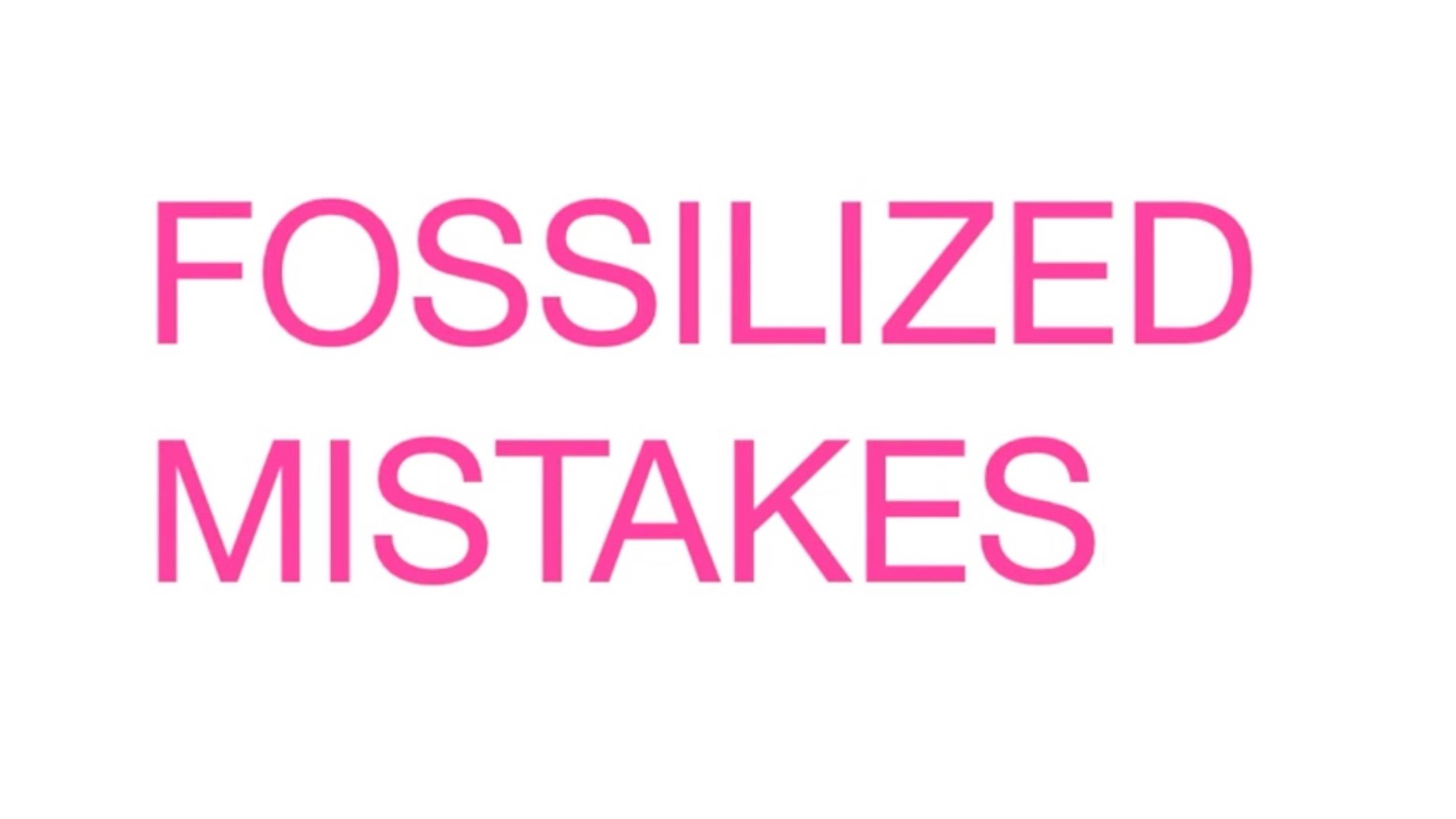 FOSSILIZED MISTAKES| How to Cope with Mistakes via Music - Lifehack