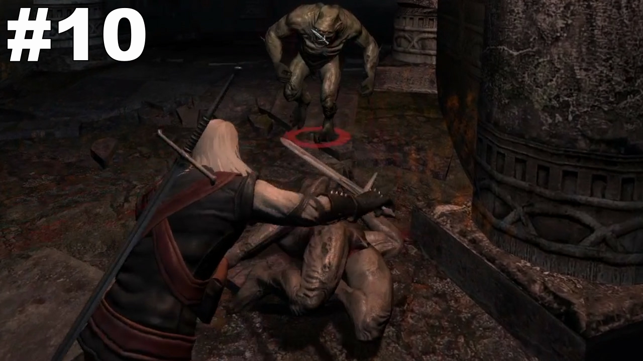▶The Witcher(DLC: Счастливого Страшдества!). Задание: Найти Бальтазара в склепе. #10