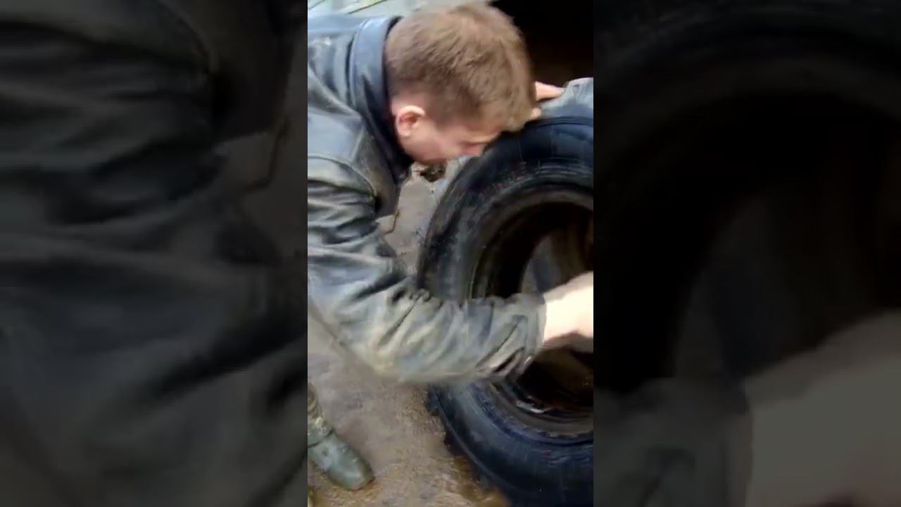 Шина зил 131. Кашу маслом не испортишь  #зил131дизель