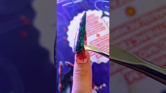секретик под ногтем ? what's under the nail? #nails #nailstutorial #ilysmnails #nailtutorial